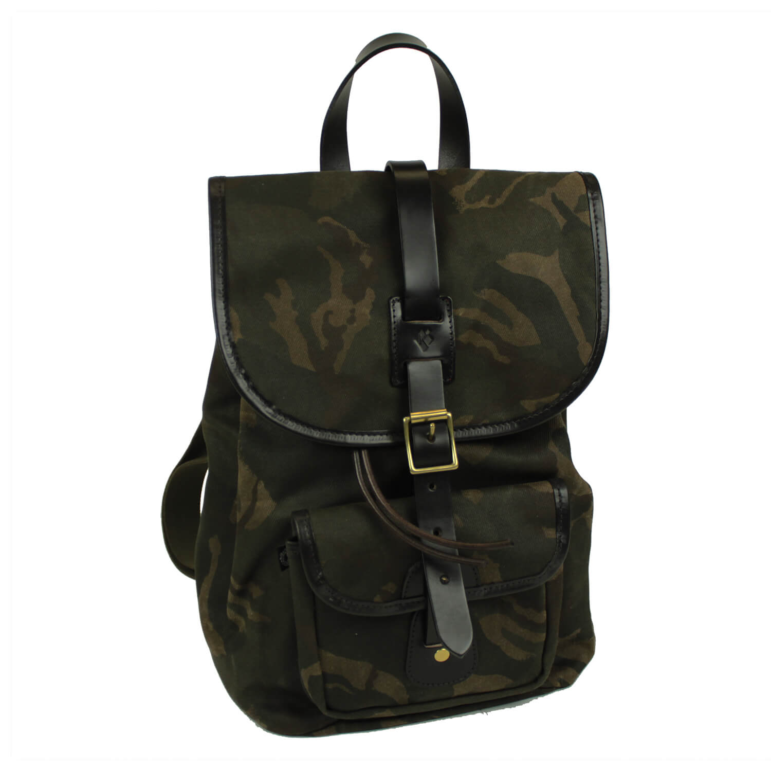Waxed Camo Rucksack by Croots England | Krieghoff