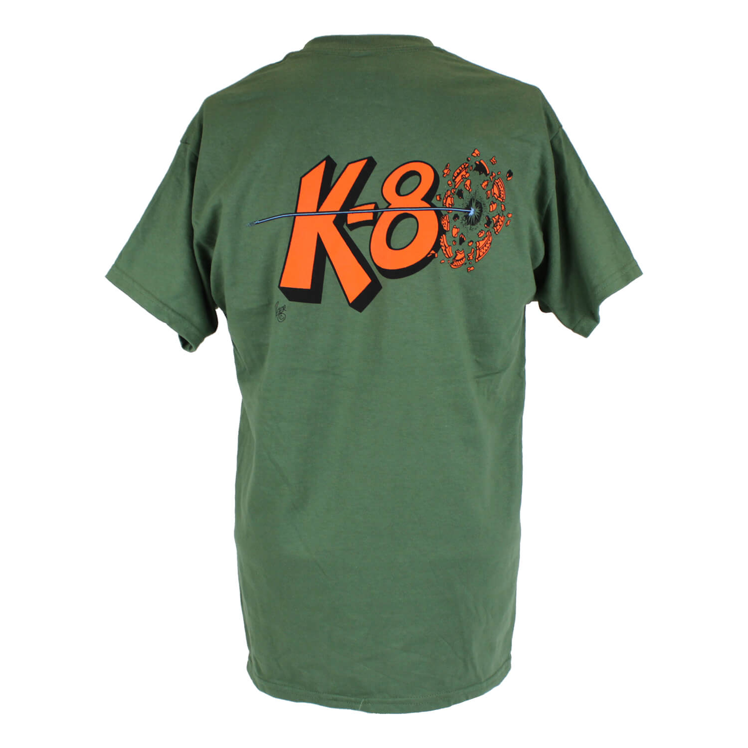 T-Shirt “K-80 Broken Target”, Military Green - Medium & 4XL Only ...